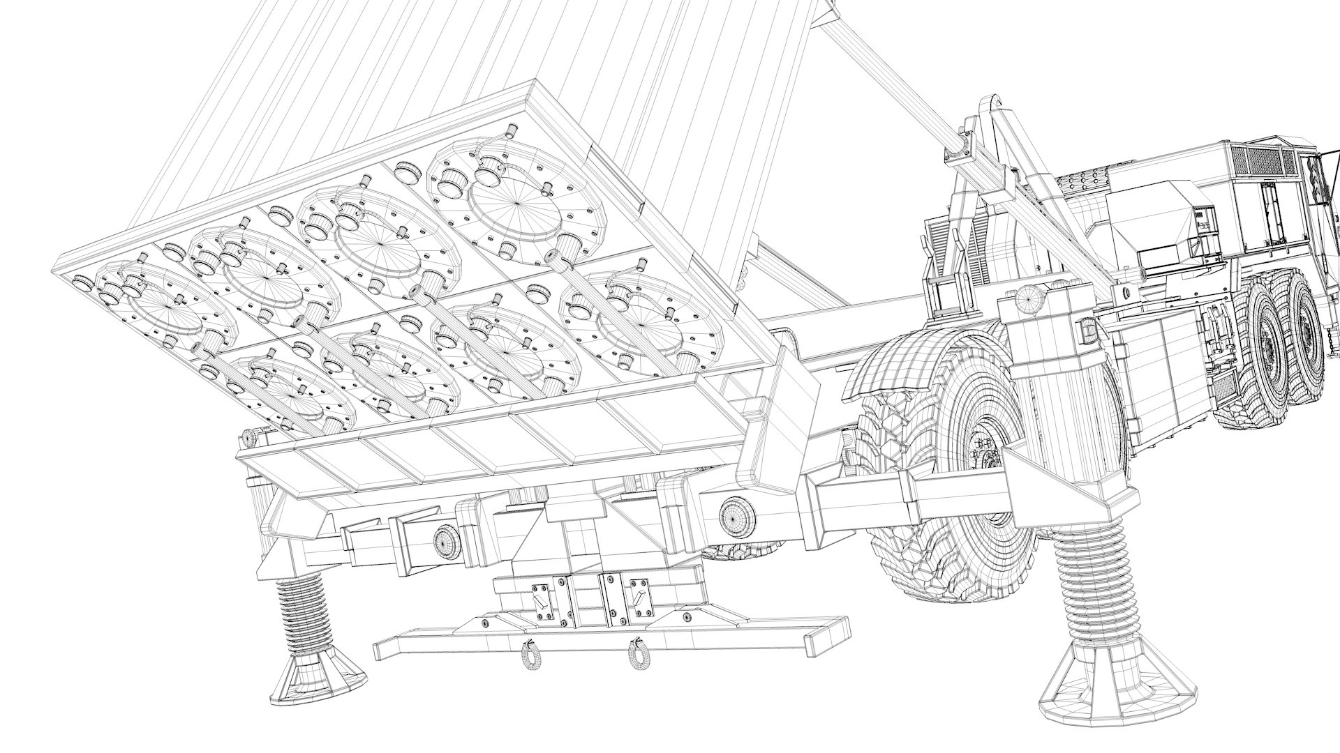 High Altitude Area Defense THAAD 3D Model - TurboSquid 1893267