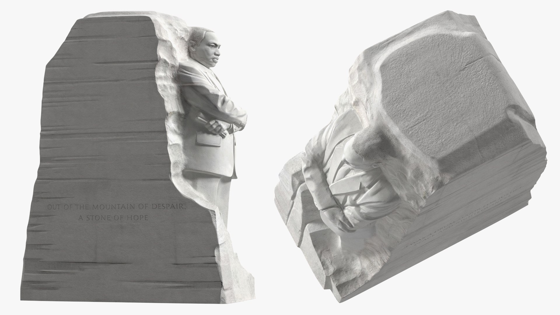 Martin Luther King Jr Memorial Model - TurboSquid 2049504