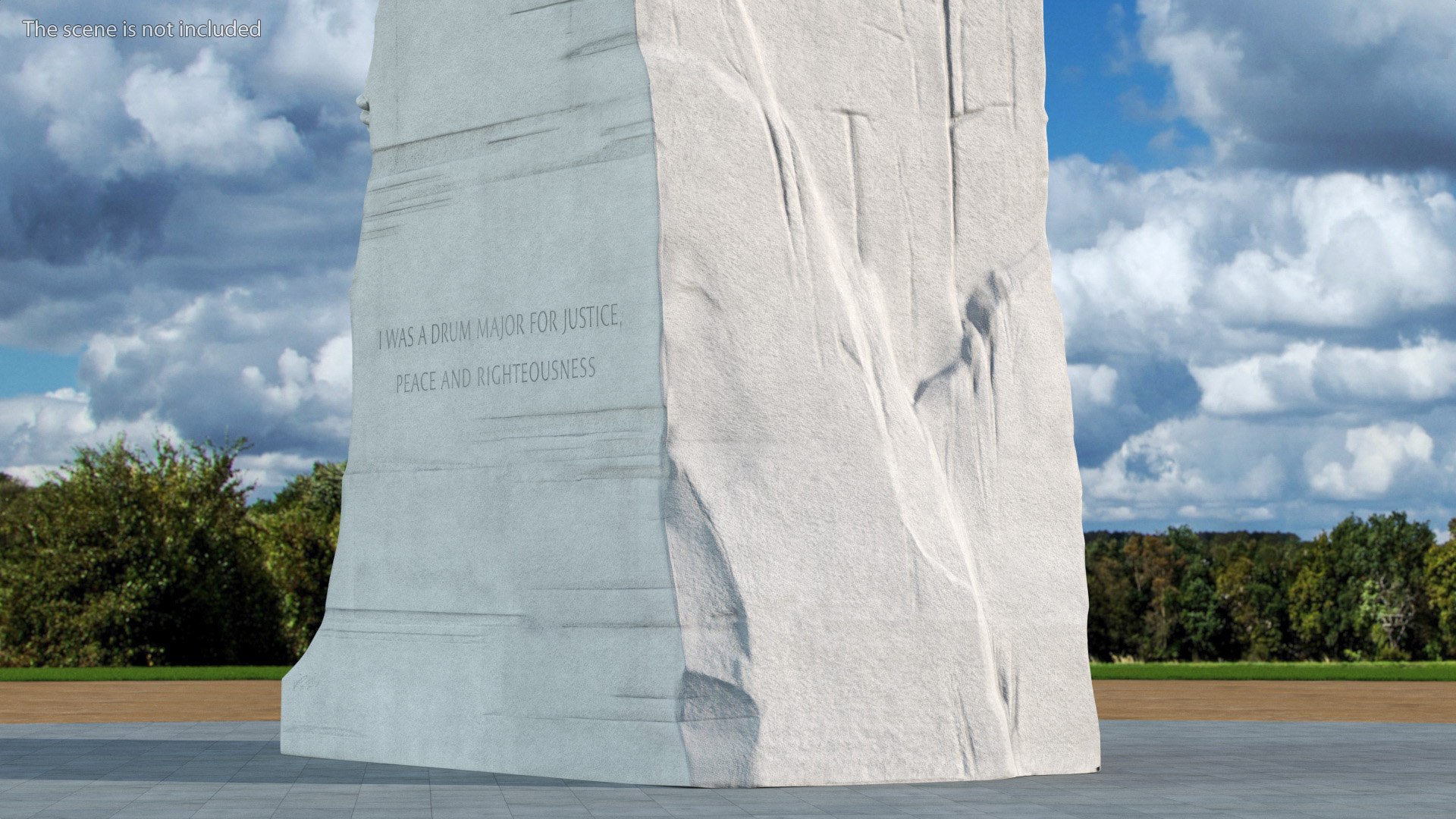 Martin Luther King Jr Memorial Model - TurboSquid 2049504