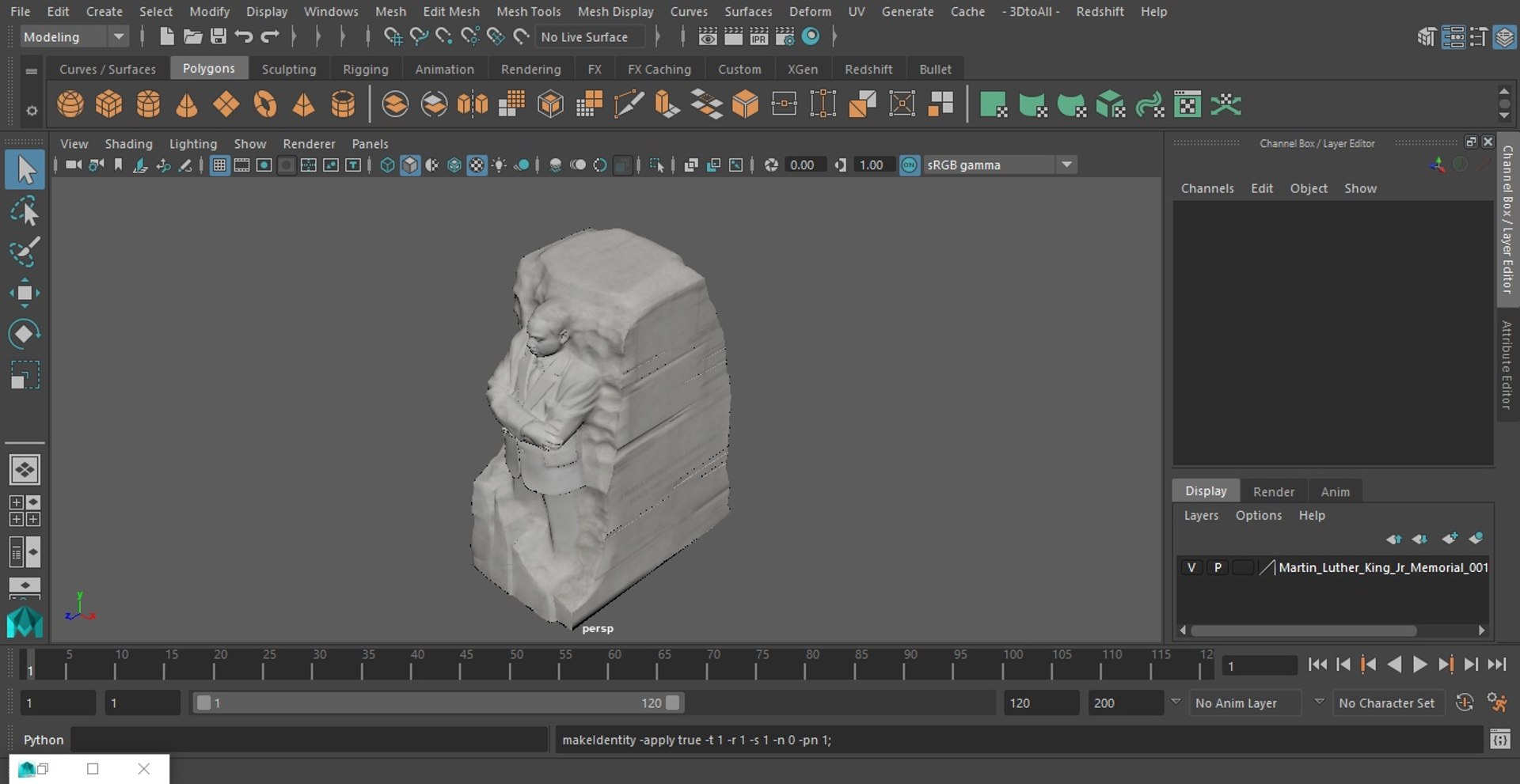 Martin Luther King Jr Memorial Model - TurboSquid 2049504