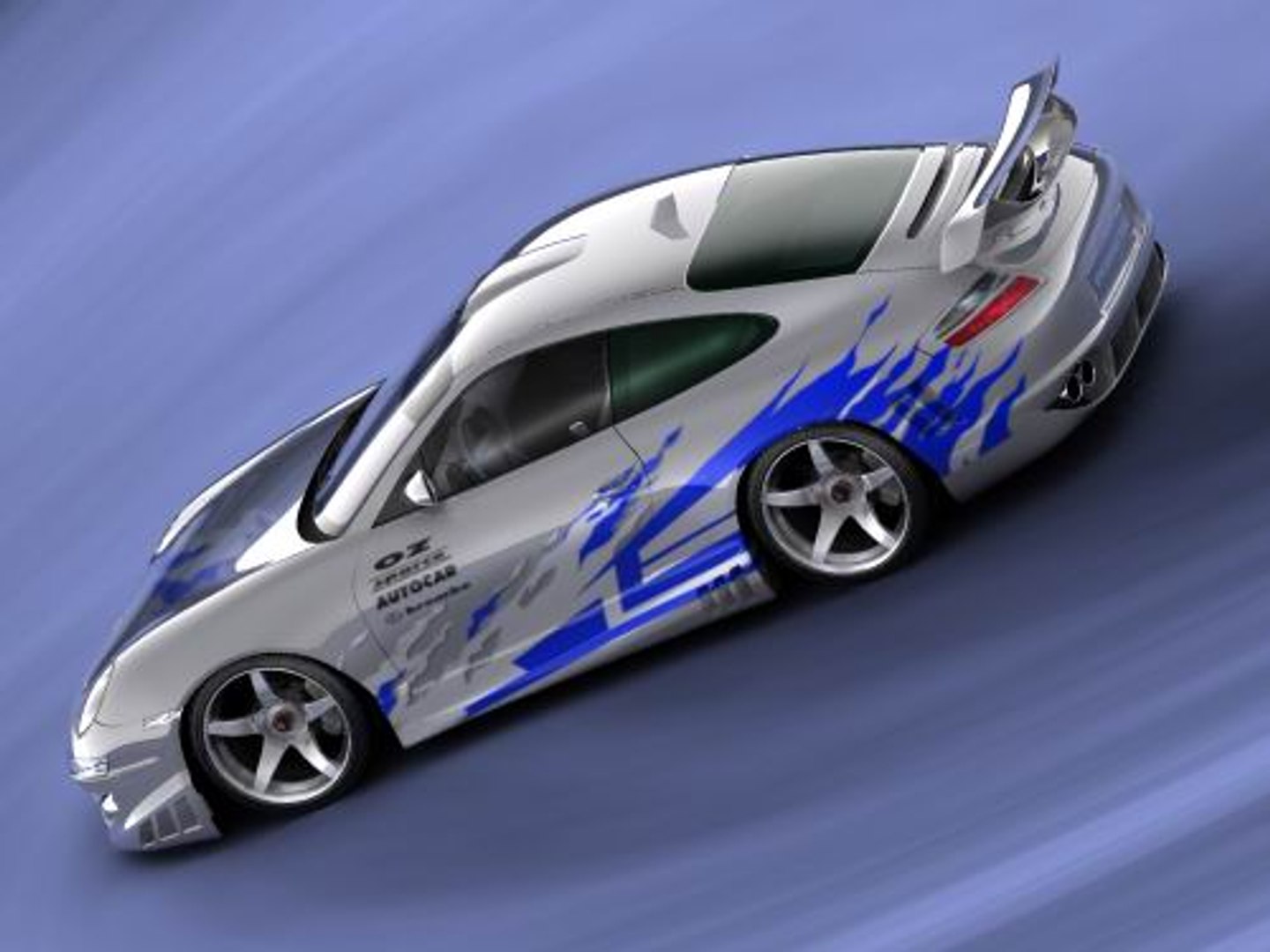 porsche 911 s tuning 3d model