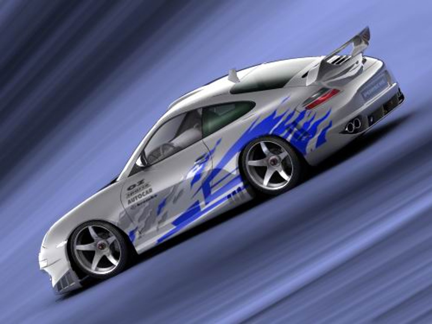 porsche 911 s tuning 3d model