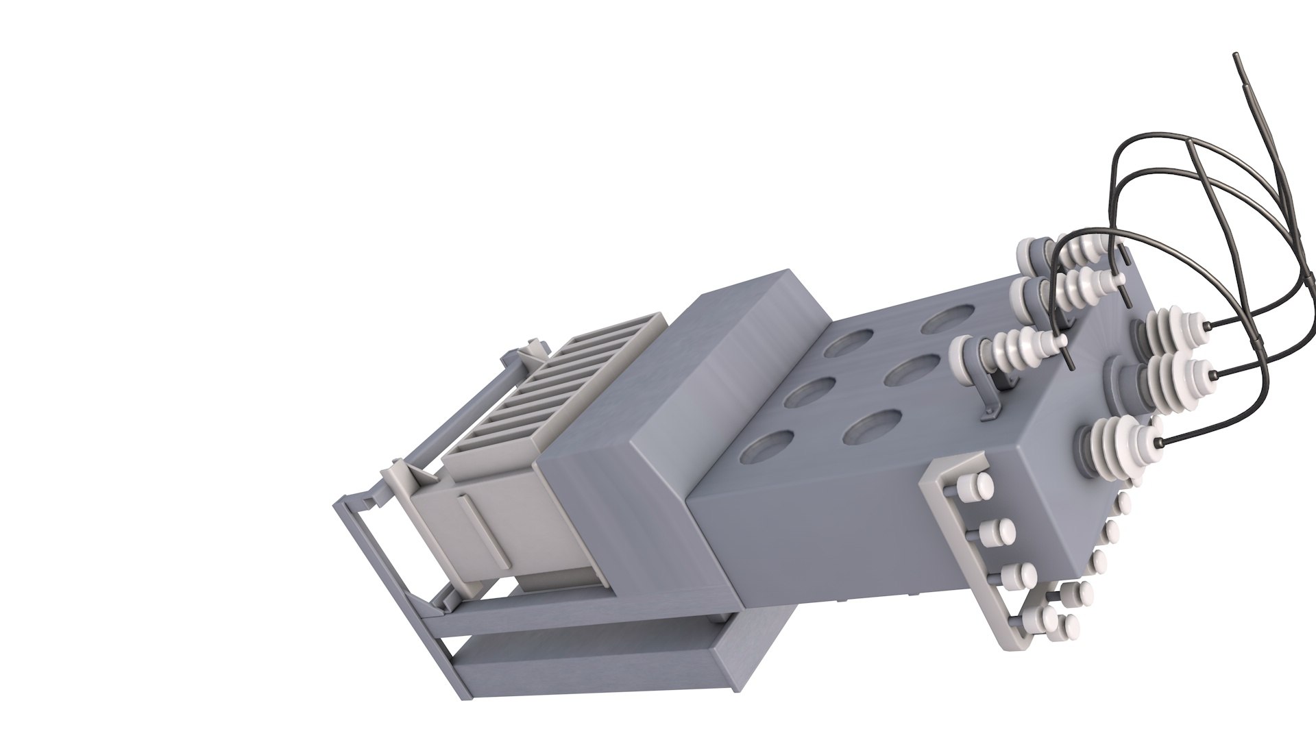 3D High Voltage Transformer Model - TurboSquid 2332475