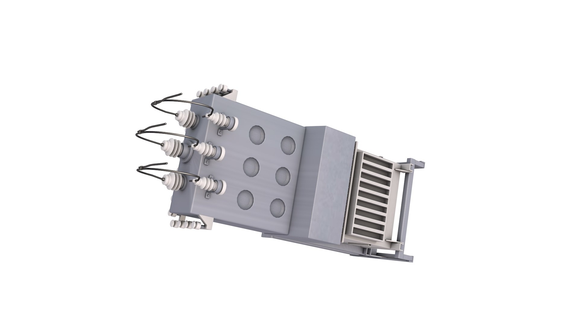 3D High Voltage Transformer Model - TurboSquid 2332475