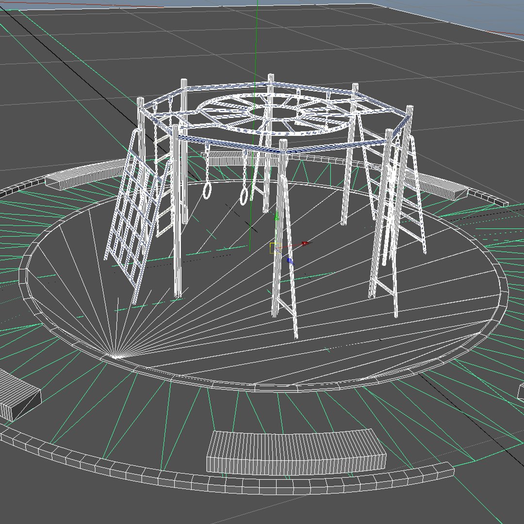 Children Playground Obj