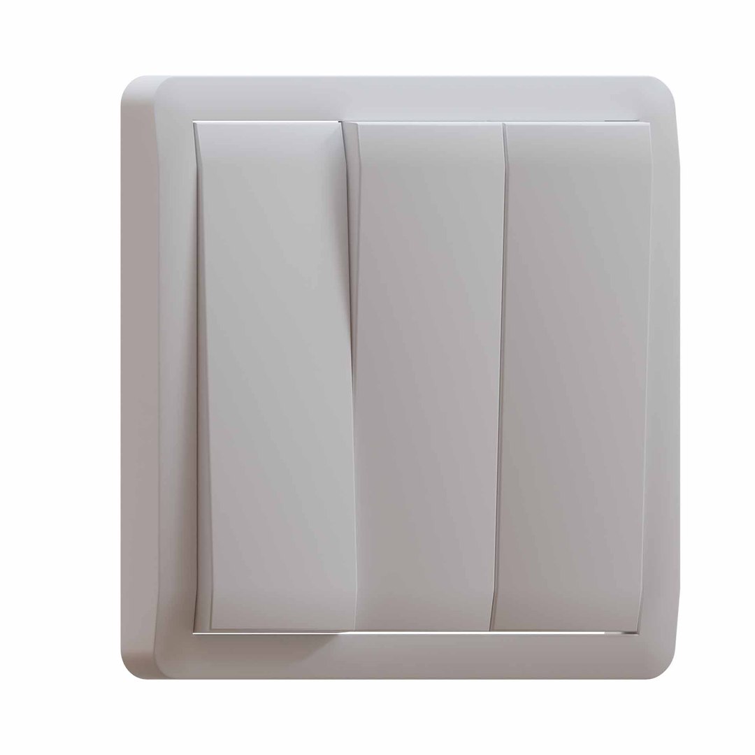 3D 3 Way Switch Model - TurboSquid 2131534