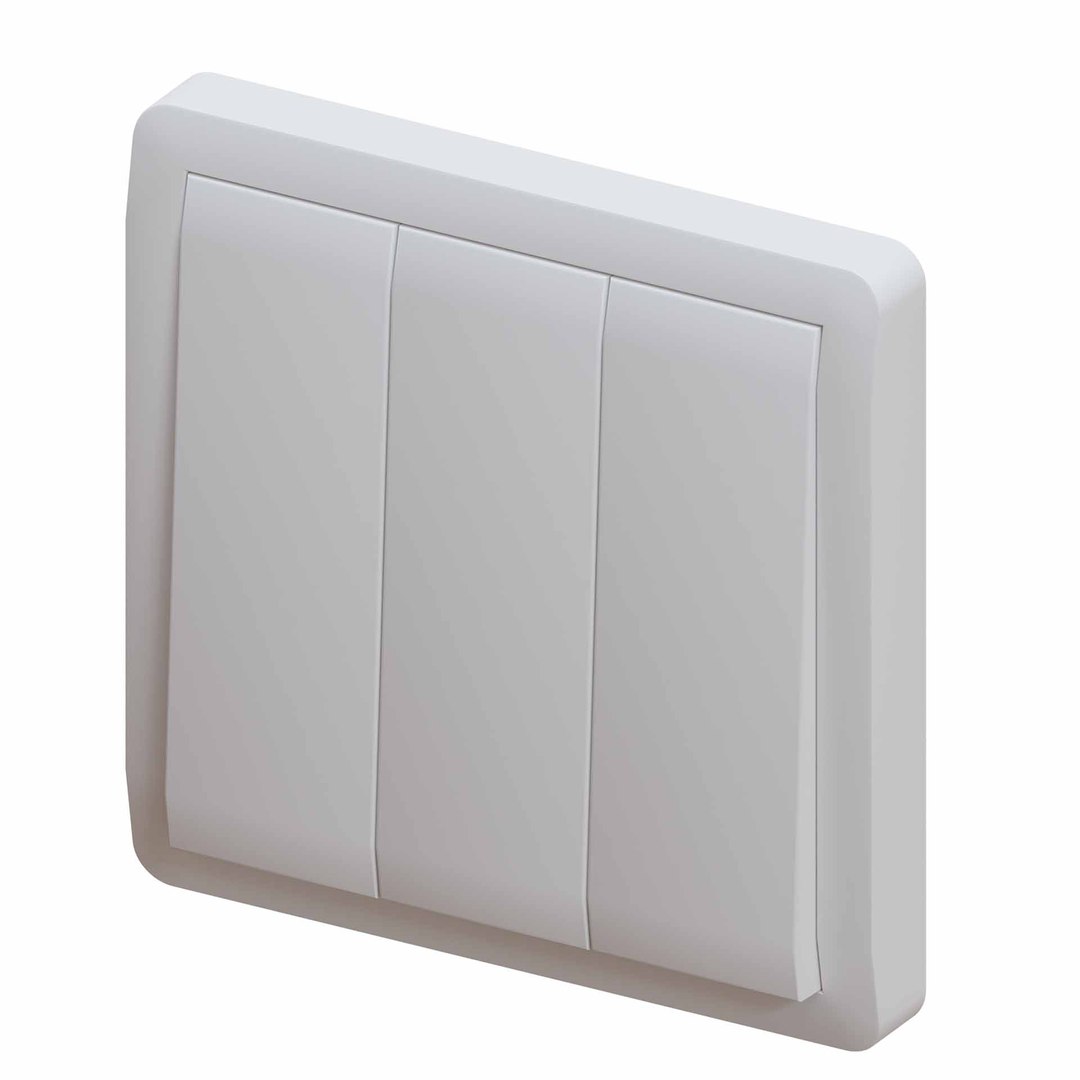 3D 3 Way Switch Model - TurboSquid 2131534