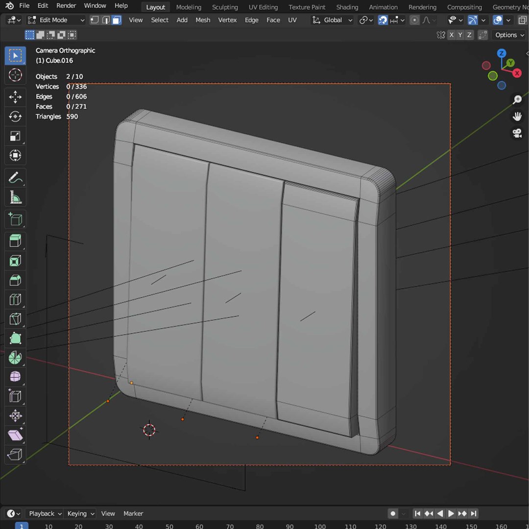 3D 3 Way Switch Model - TurboSquid 2131534