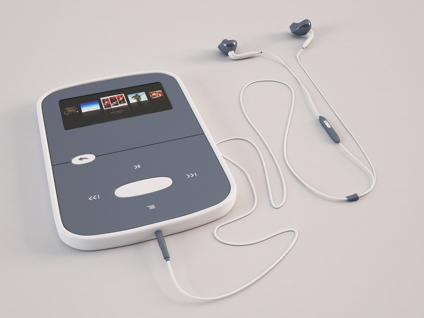 3D music player - TurboSquid 1324330