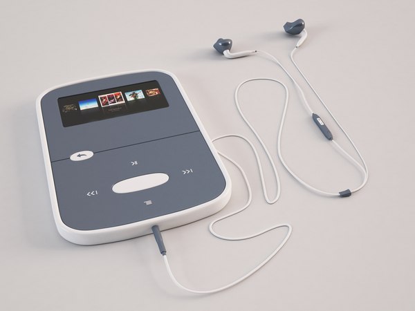 3D music player - TurboSquid 1324330