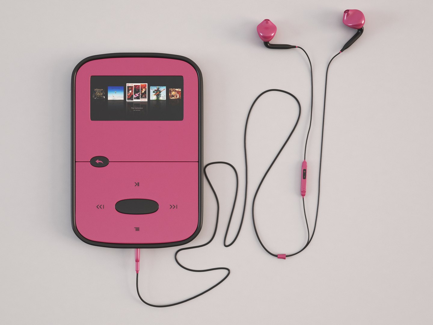 3D music player - TurboSquid 1324330