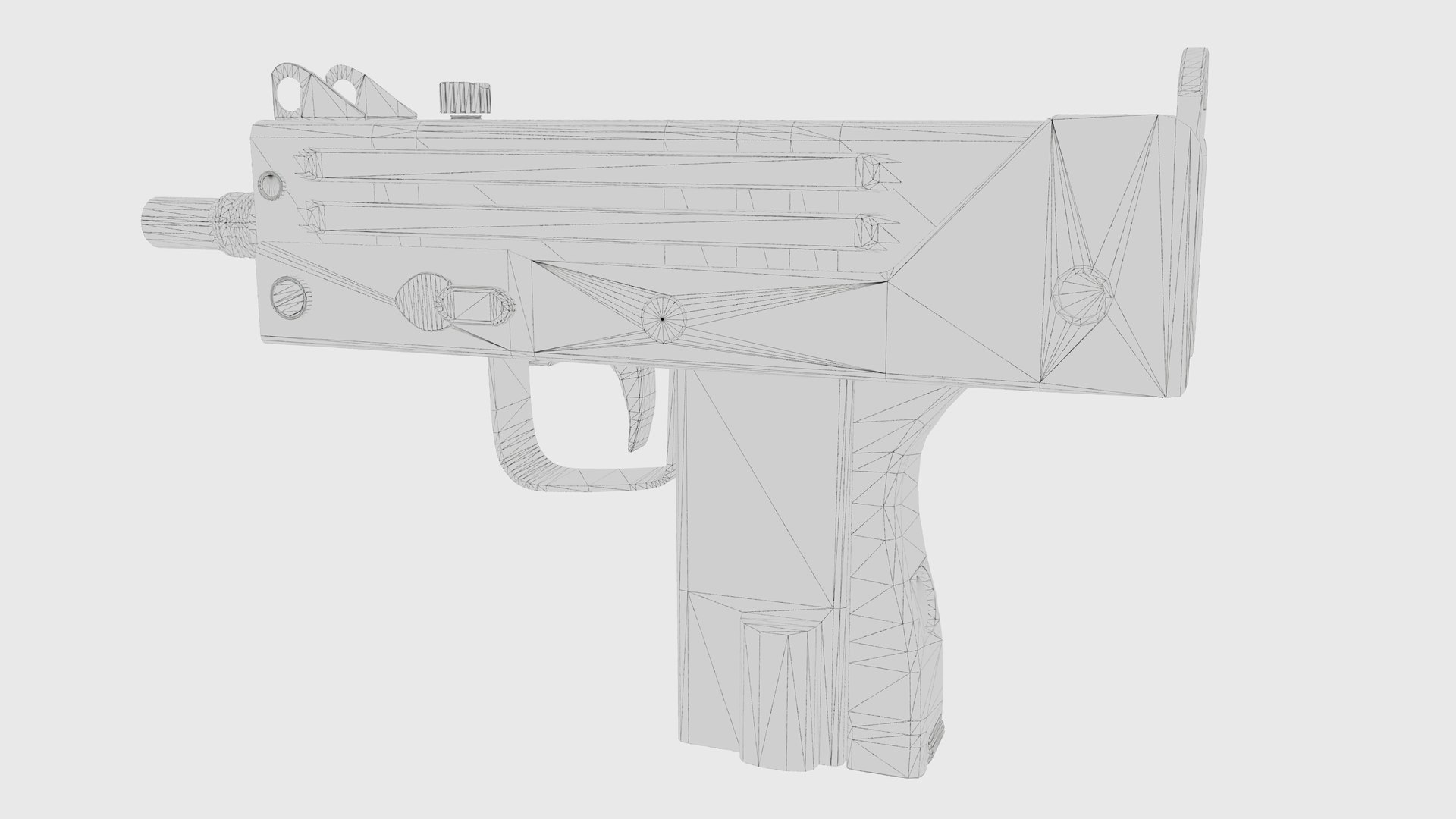 3D Game Ready Mac-11 - TurboSquid 2275291