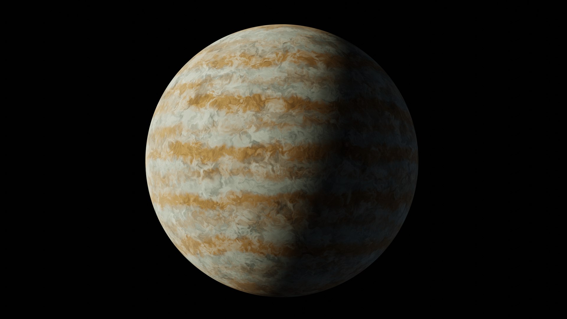 16K Photorealistic Gas Giant Planet 3D Model - TurboSquid 1795048