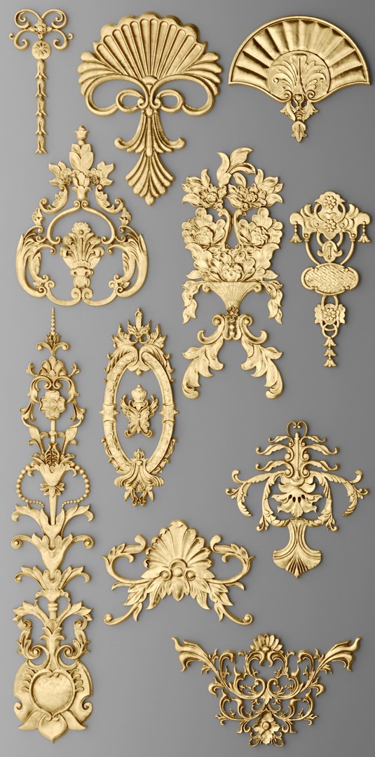 Fretwork Set 3d Max