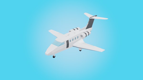 Low Poly Jet Plane 3D model - TurboSquid 1915819