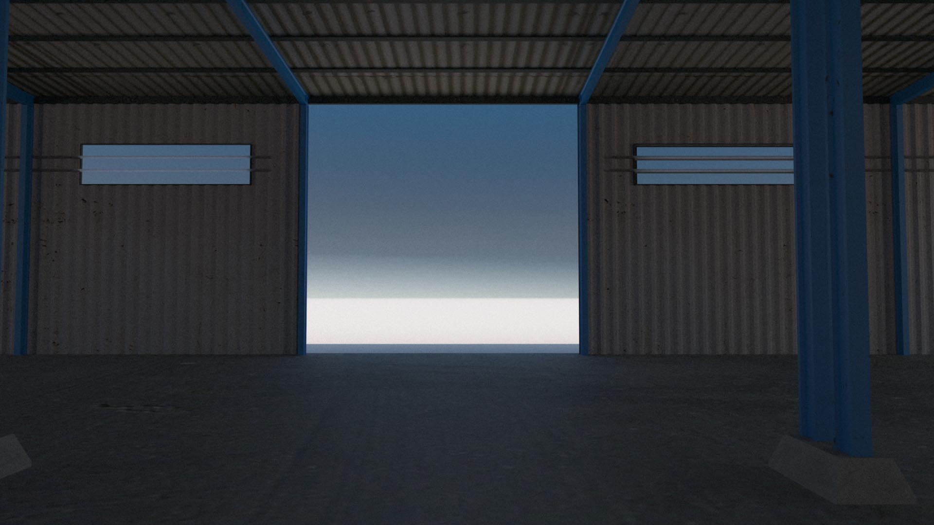 3D Warehouse Interior Adn Exterior 04 PBR - TurboSquid 2199012