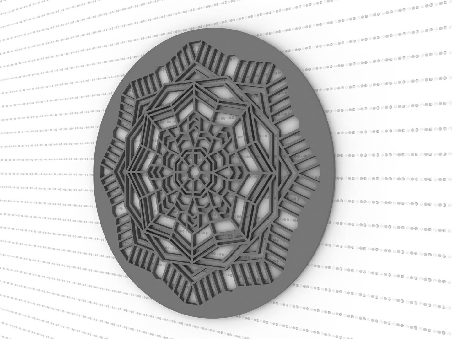 Mandala Cnc Model - TurboSquid 1583497