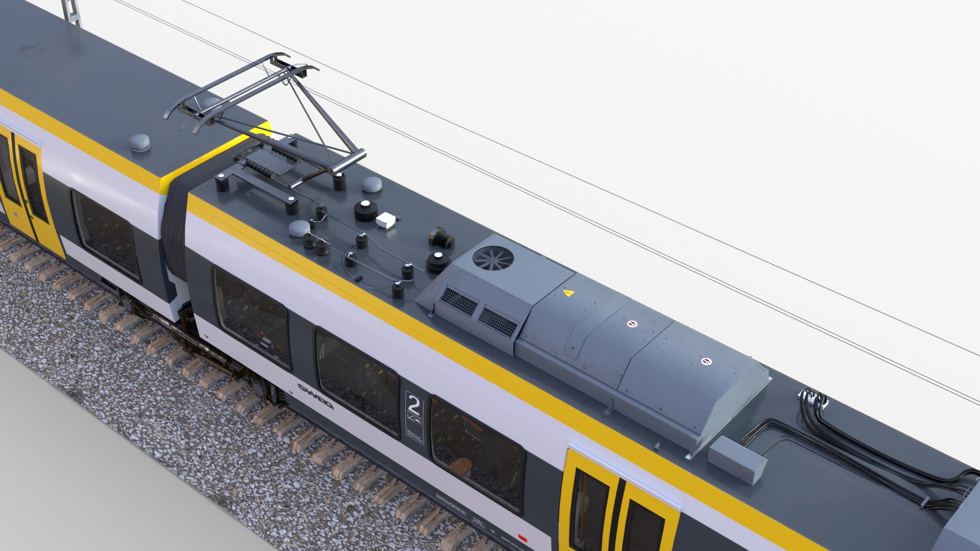 Bombardier Talent Train Sweg 3D Model - TurboSquid 2053992