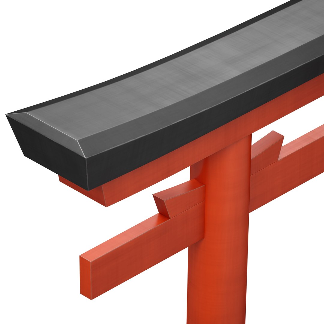 3D Torii Japanese Arch Sacred Gate To A Shinto Shrine - TurboSquid 2322458