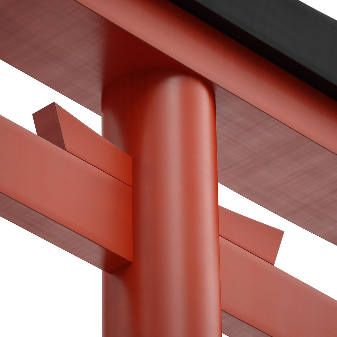 3D Torii Japanese Arch Sacred Gate To A Shinto Shrine - TurboSquid 2322458