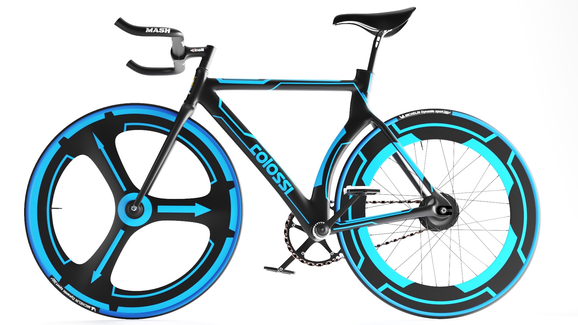 Colossi Sticky Fingers Bicycle 3D Model - TurboSquid 1950214