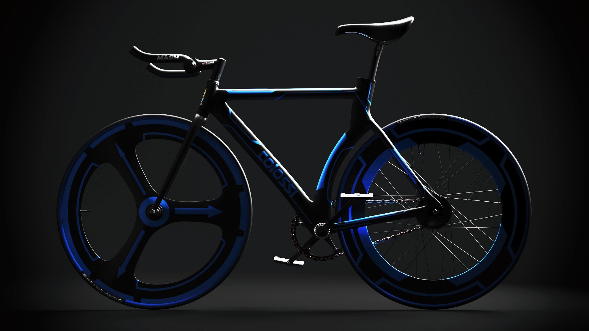 Colossi Sticky Fingers Bicycle 3D model - TurboSquid 1950214