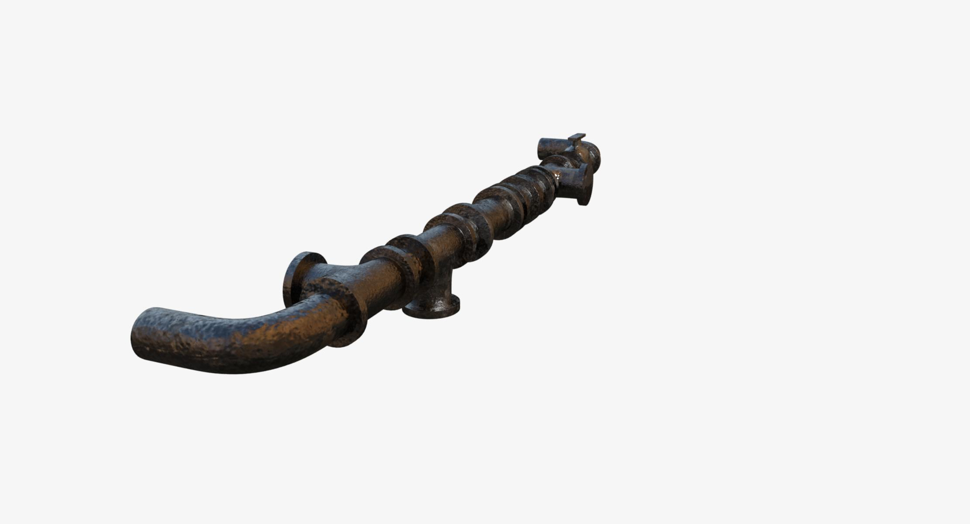 3d Custom Pipe Model
