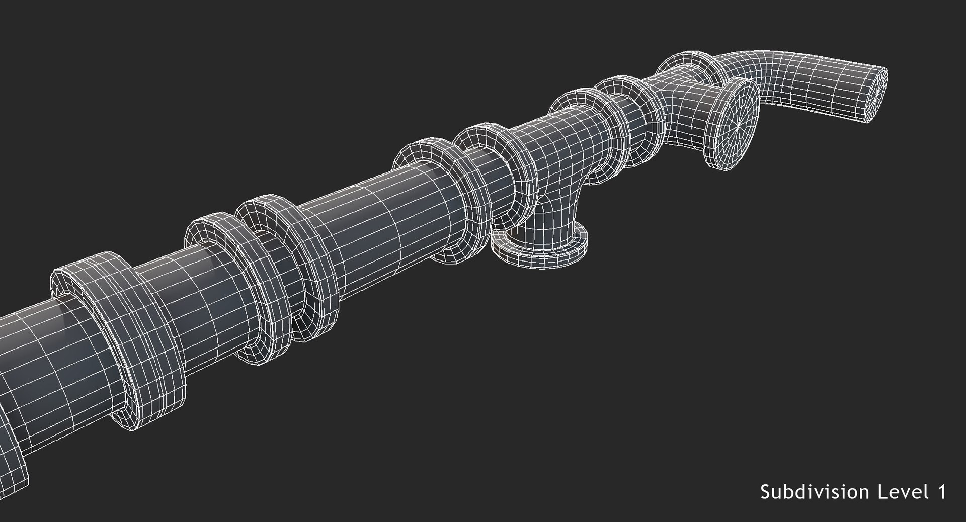 3d Custom Pipe Model