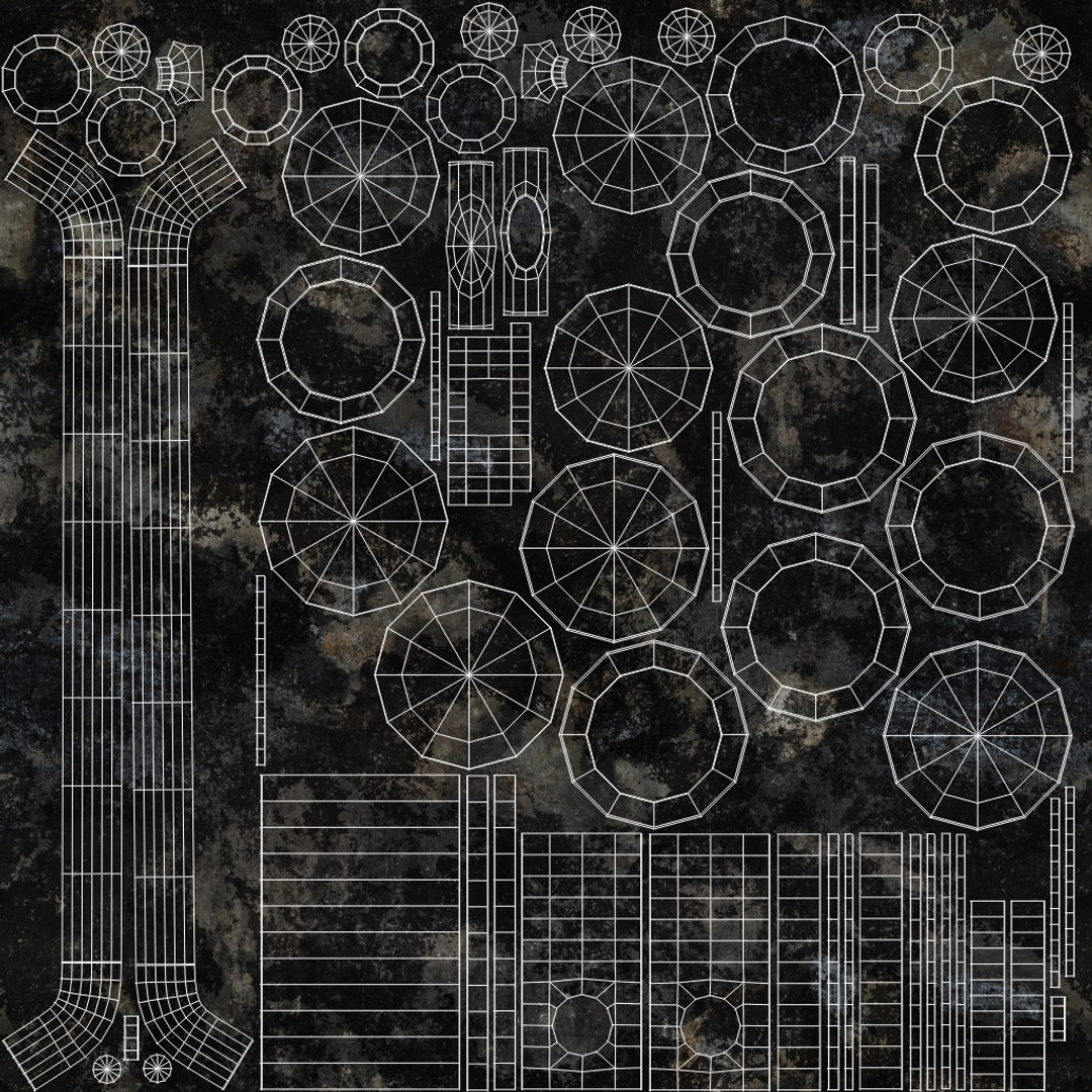 3d Custom Pipe Model