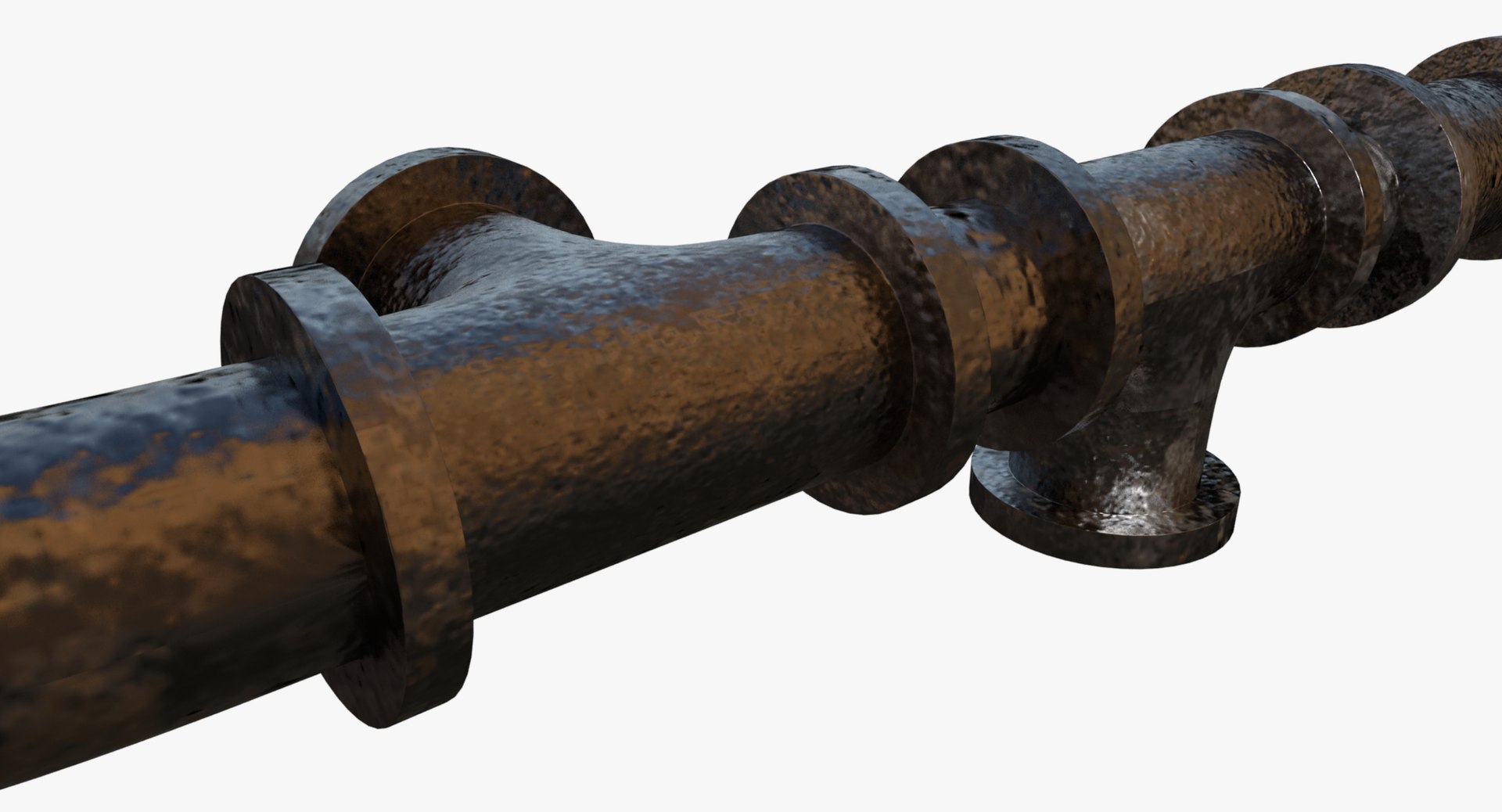 3d Custom Pipe Model