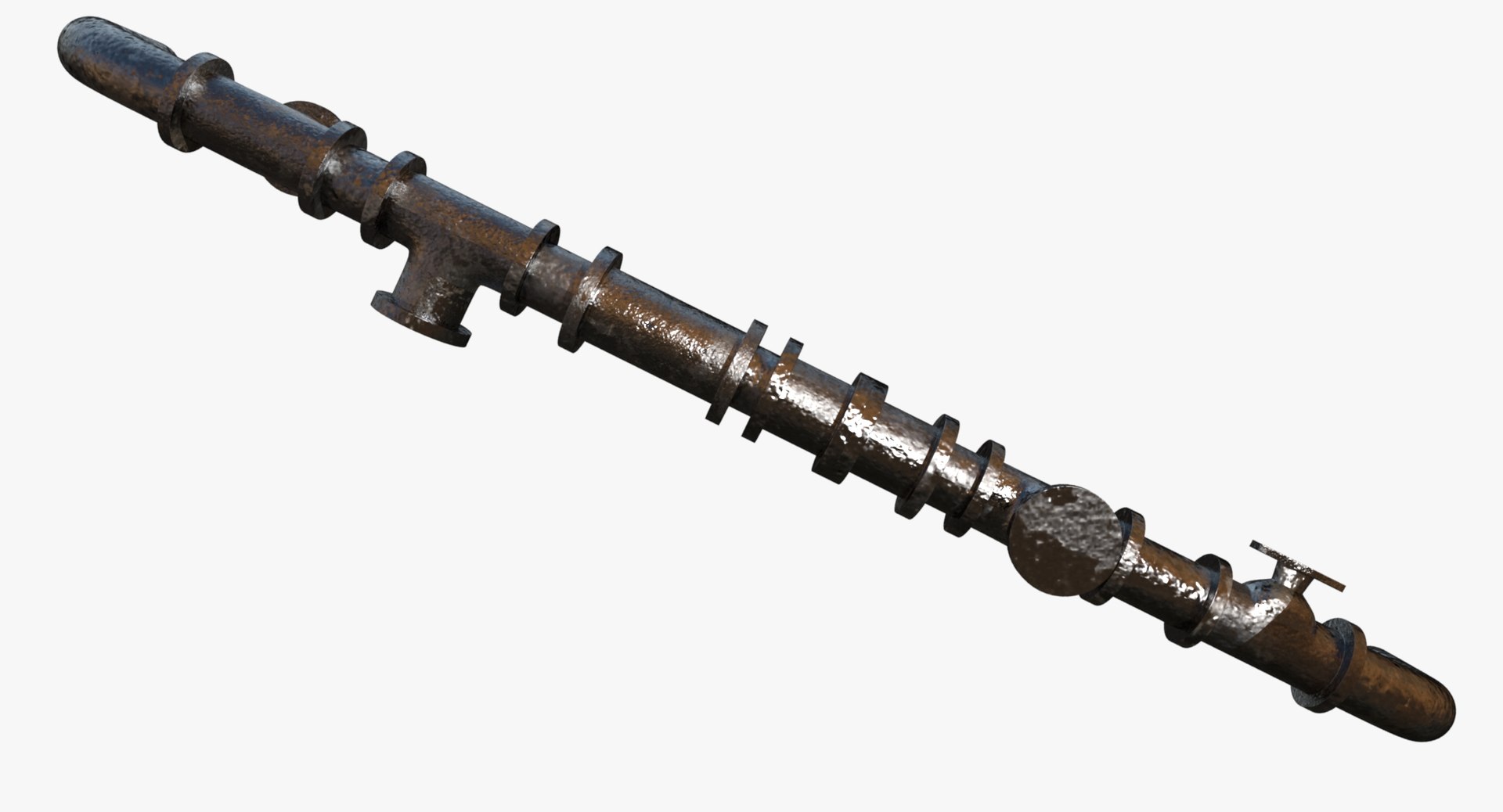 3d Custom Pipe Model