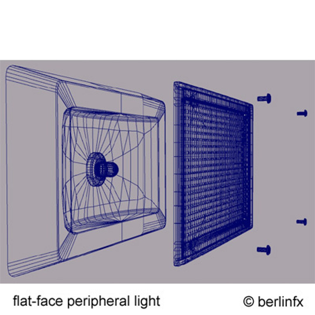 3d Peripheral Light Model