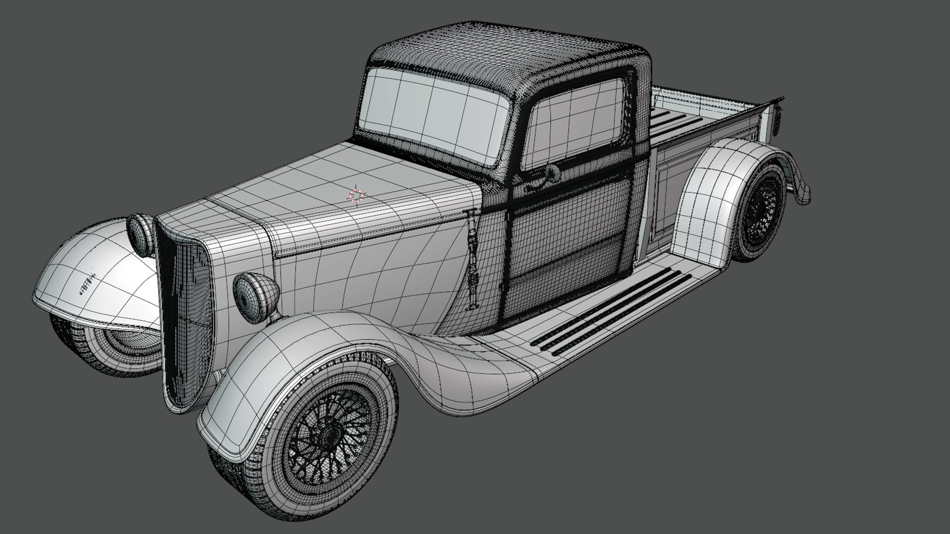 3D Vintage Vehicle Model - TurboSquid 2243331