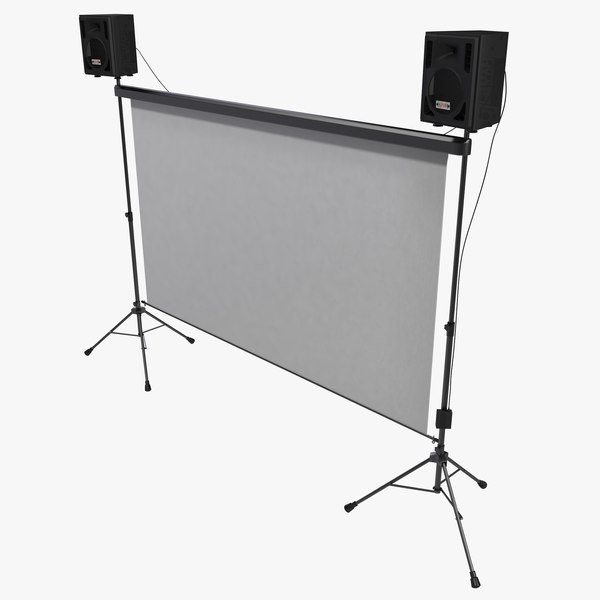 Movie Screen 3D Models for Download | TurboSquid