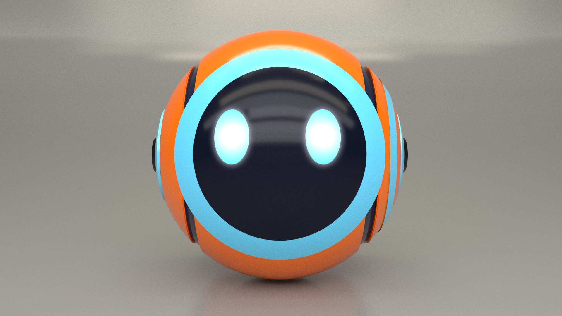 3D Cute Robot Head - TurboSquid 1788608