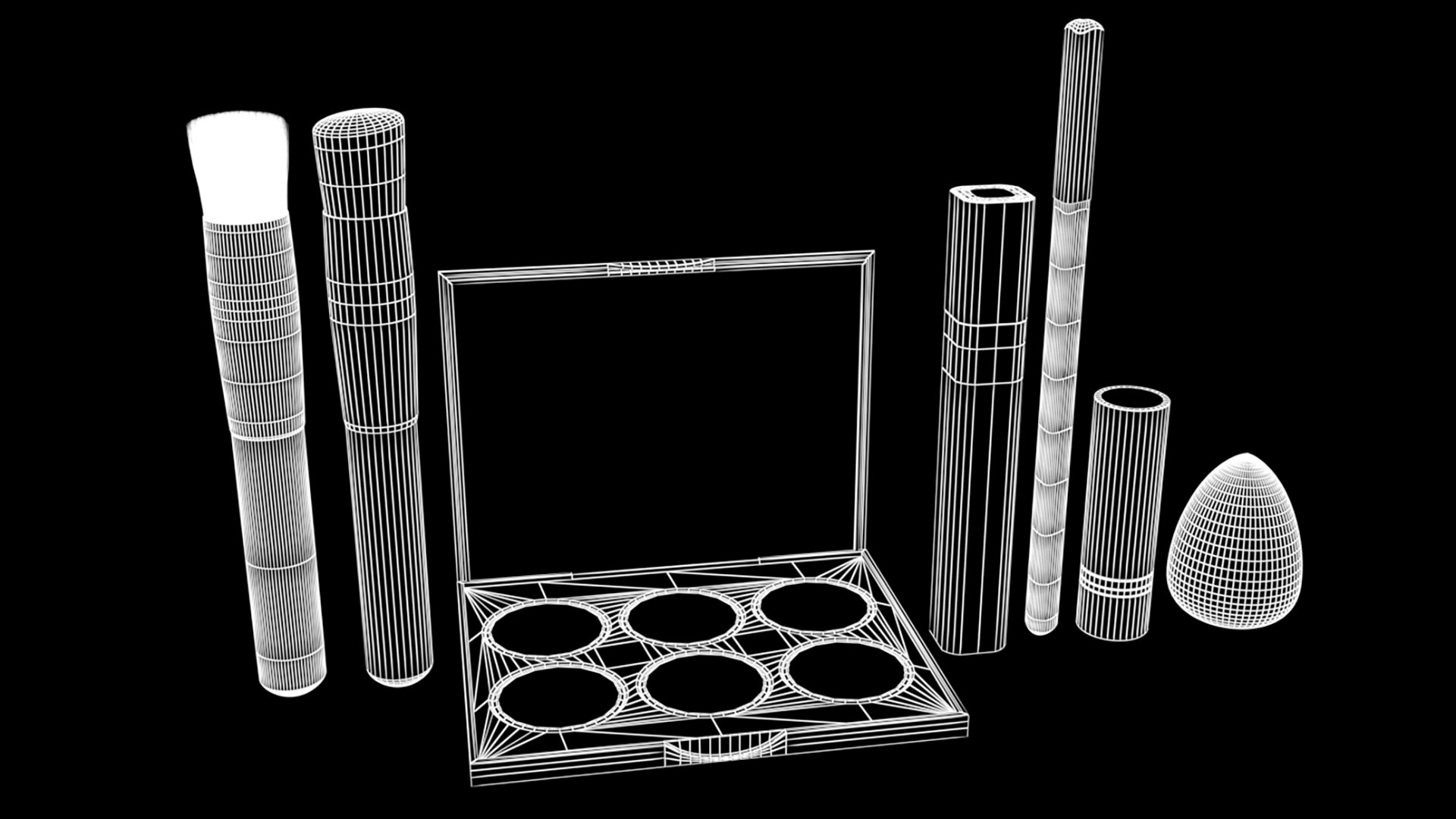 Makeup 3D Model - TurboSquid 1971444