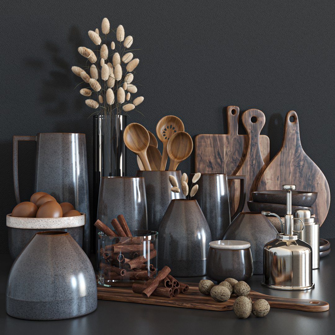 3D kitchen accessories017 - TurboSquid 1858350