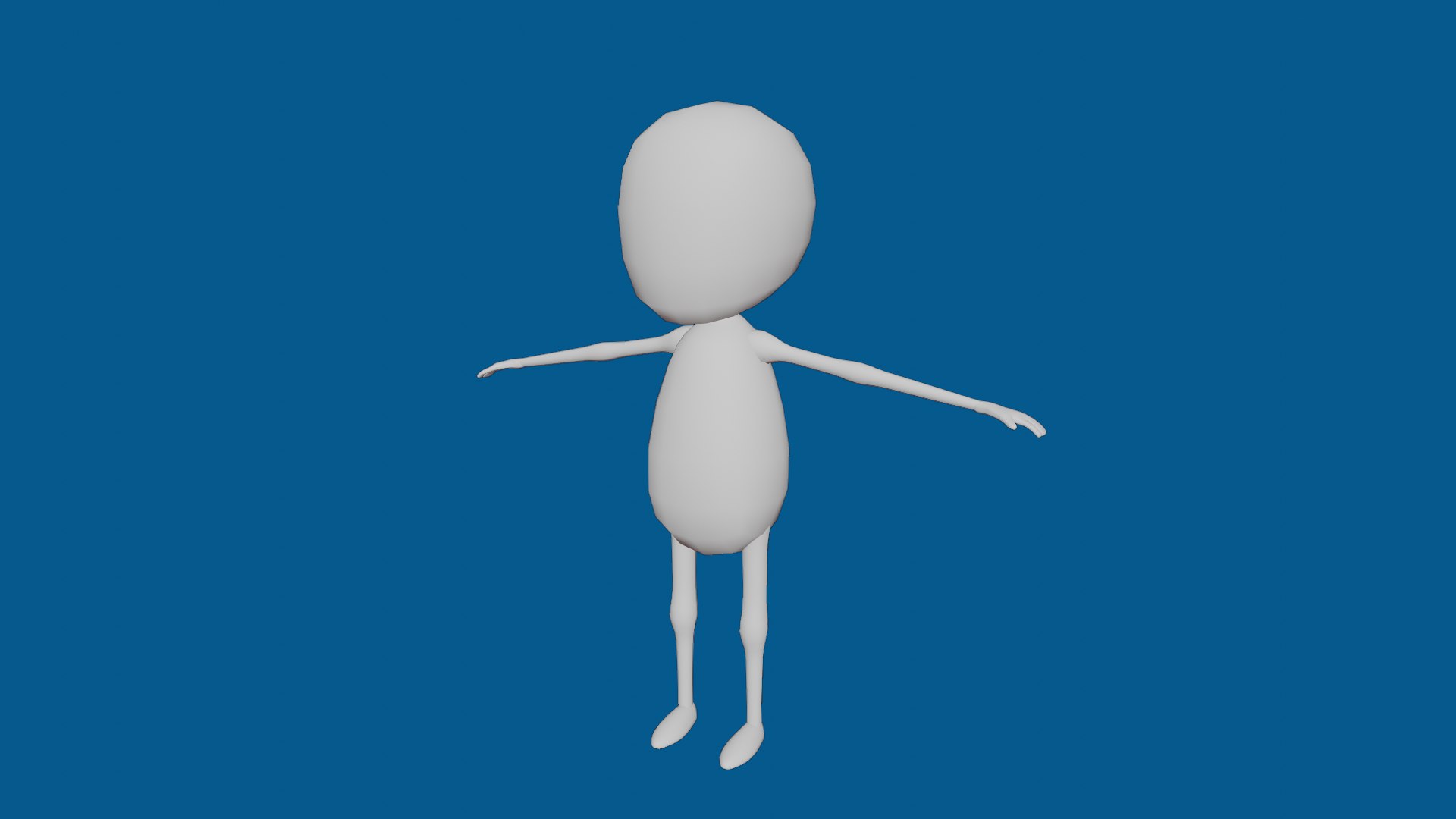 Stickman 3D - TurboSquid 1960137