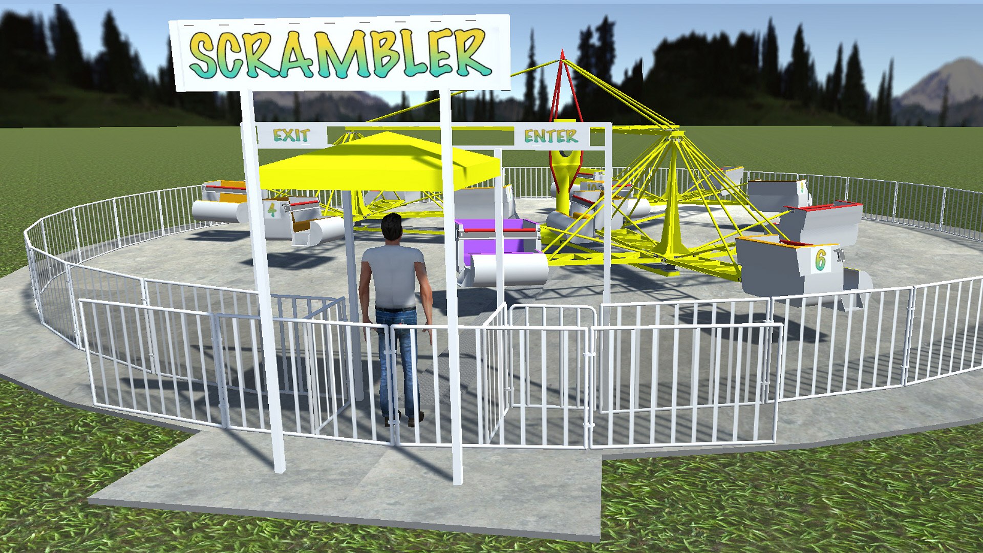 Classic Ride Scrambler 3D Model - TurboSquid 1799859