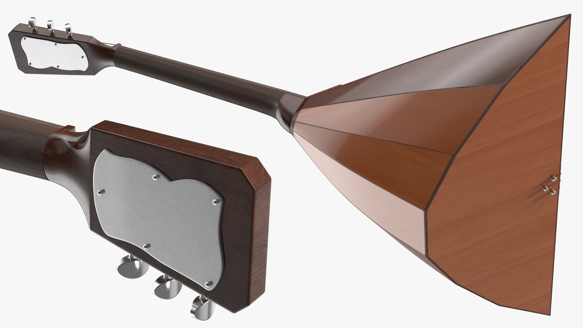 Balalaika 3 Strings Model - TurboSquid 1675357