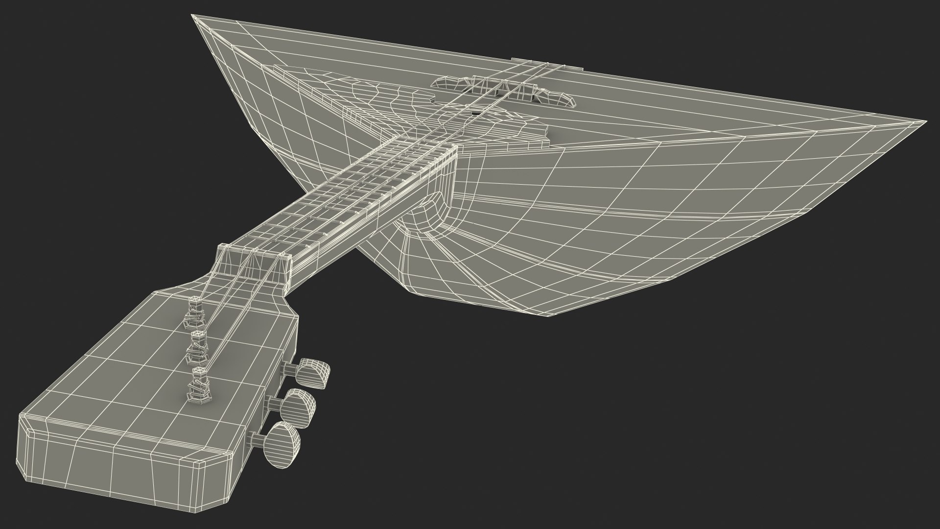 Balalaika 3 Strings Model - TurboSquid 1675357