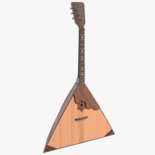 Balalaika 3 strings model - TurboSquid 1675357