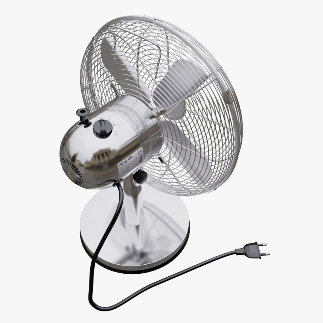 Fan Desk Desktop 3D - TurboSquid 1365733