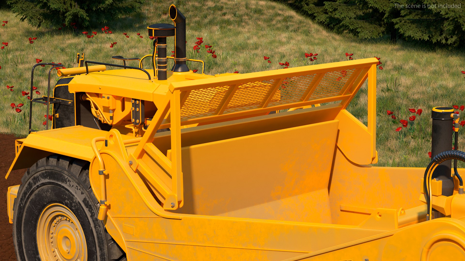 Generic Scraper Dirt 3D model - TurboSquid 1908116