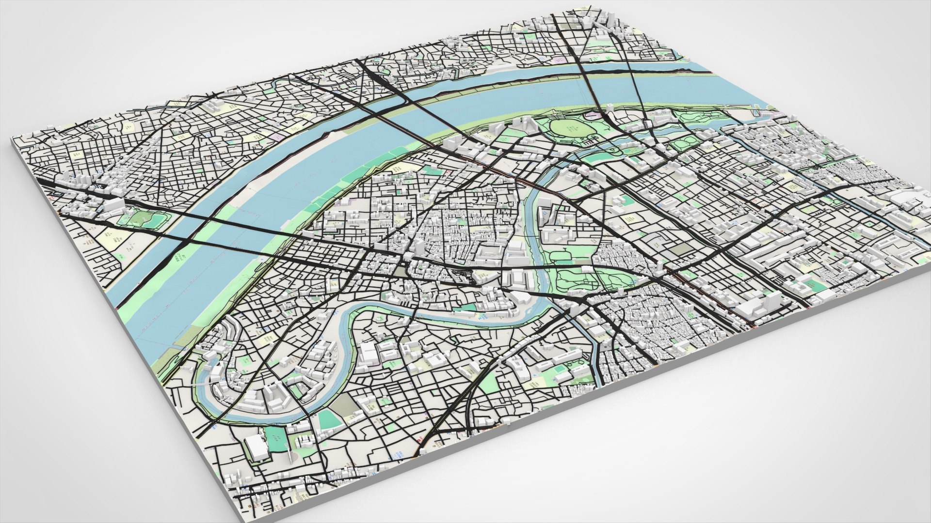 3D Cityscape Tokyo Japan Part Of City - TurboSquid 2478078