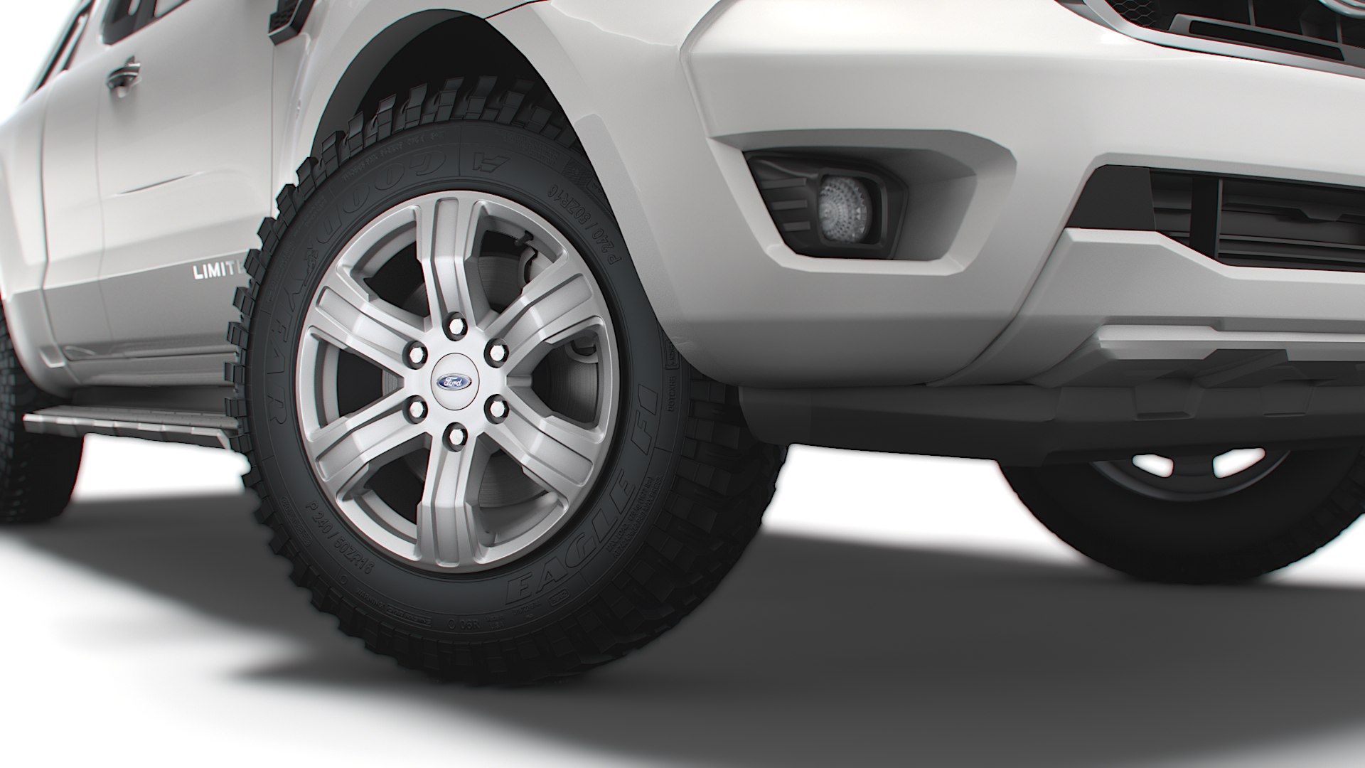 3D ranger supercab limited - TurboSquid 1674293