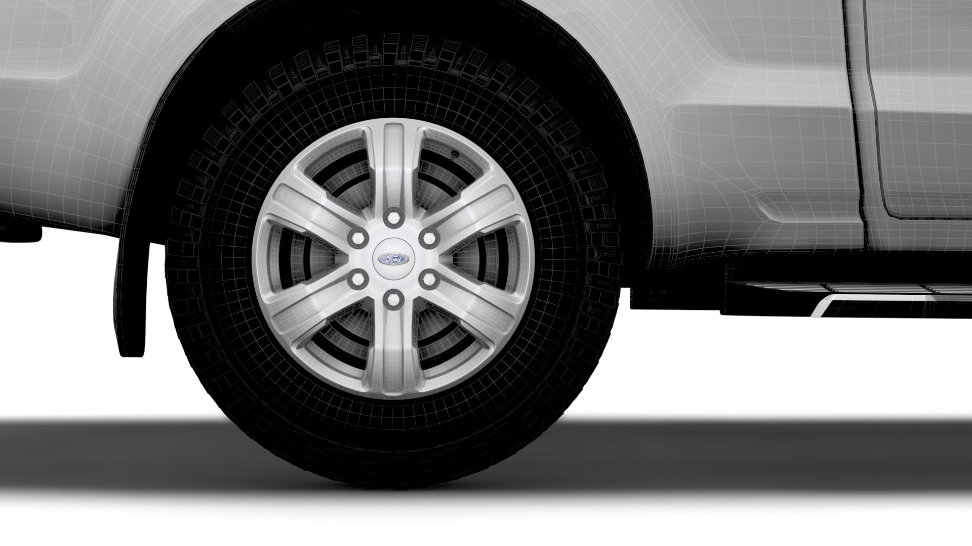 3D ranger supercab limited - TurboSquid 1674293