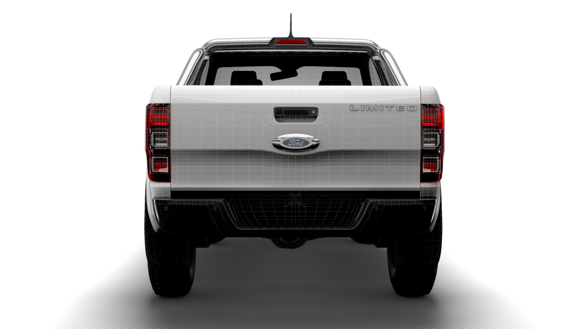 3D ranger supercab limited - TurboSquid 1674293