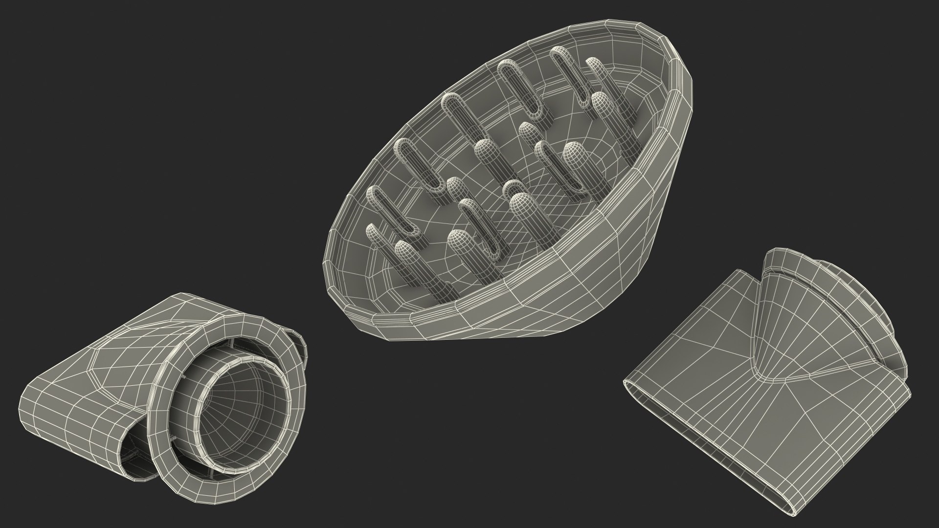 Dyson supersonic hair dryer 3D model - TurboSquid 1602279