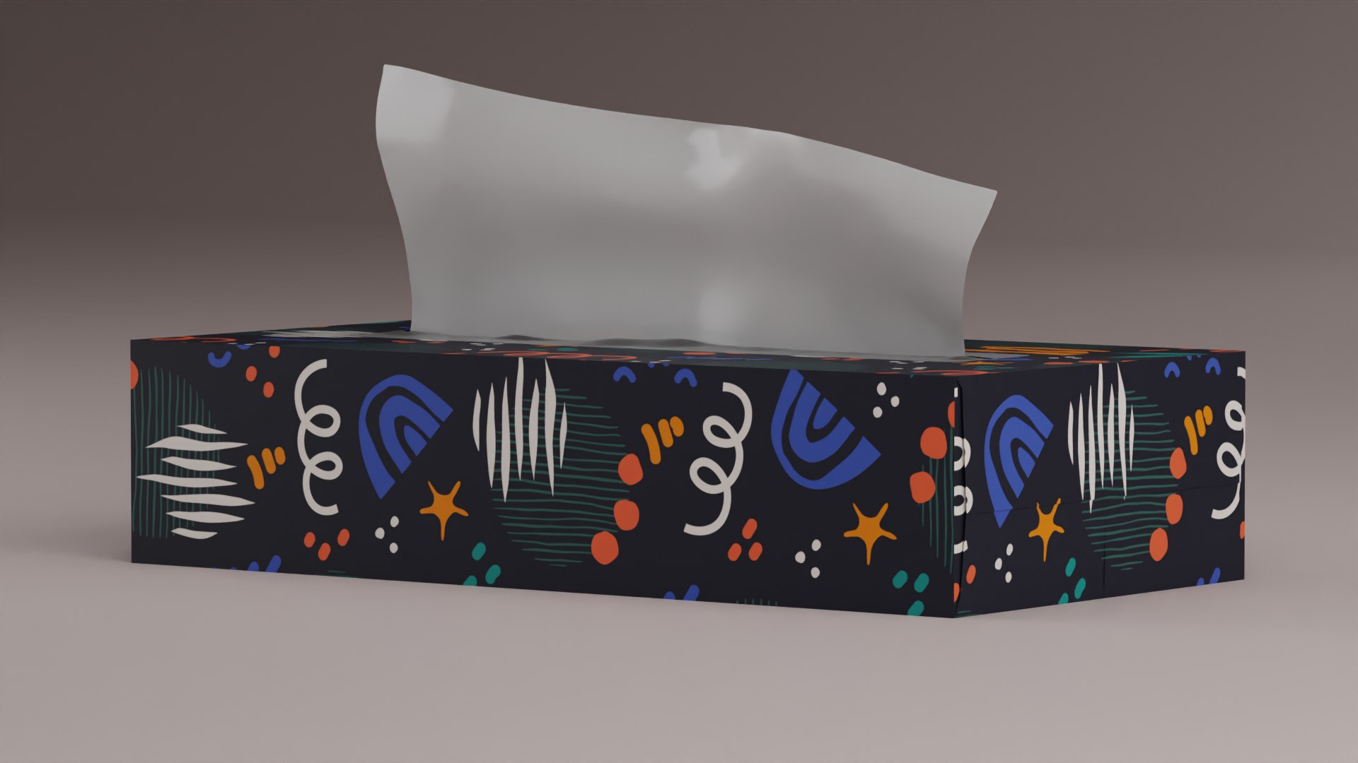 3D Tissue Box model - TurboSquid 2154822